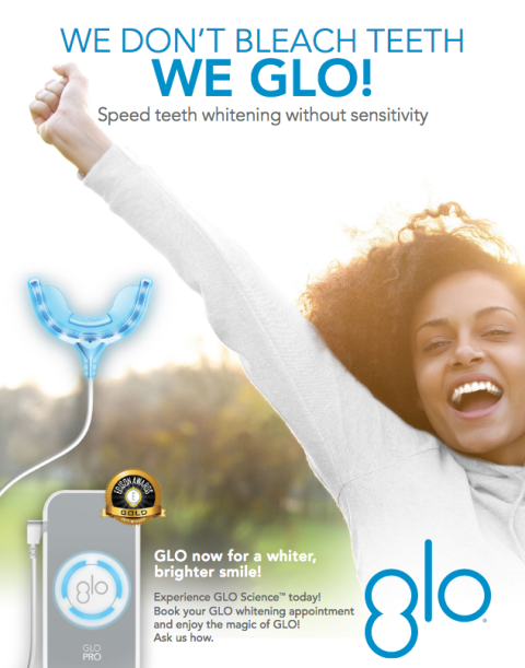 GLO Whitening - Dental Services - Jann Barber, DDS